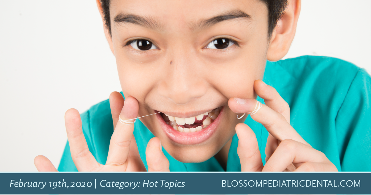 Flossing Tips for Kids - Blossom Dental